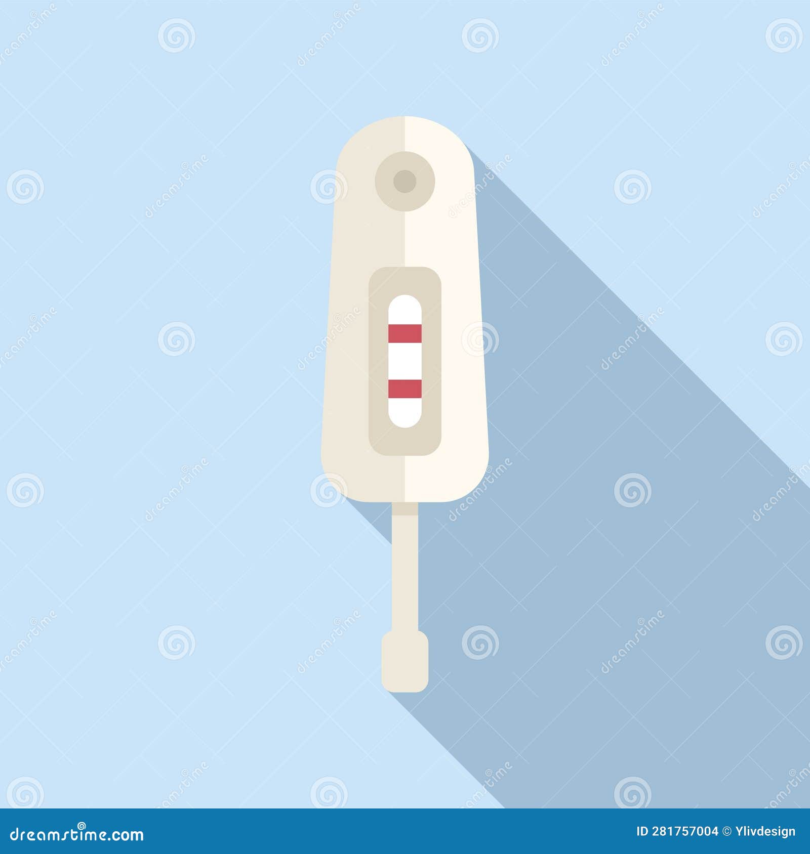 Check Test Icon Flat Vector. Corona Lab Stock Vector - Illustration of ...