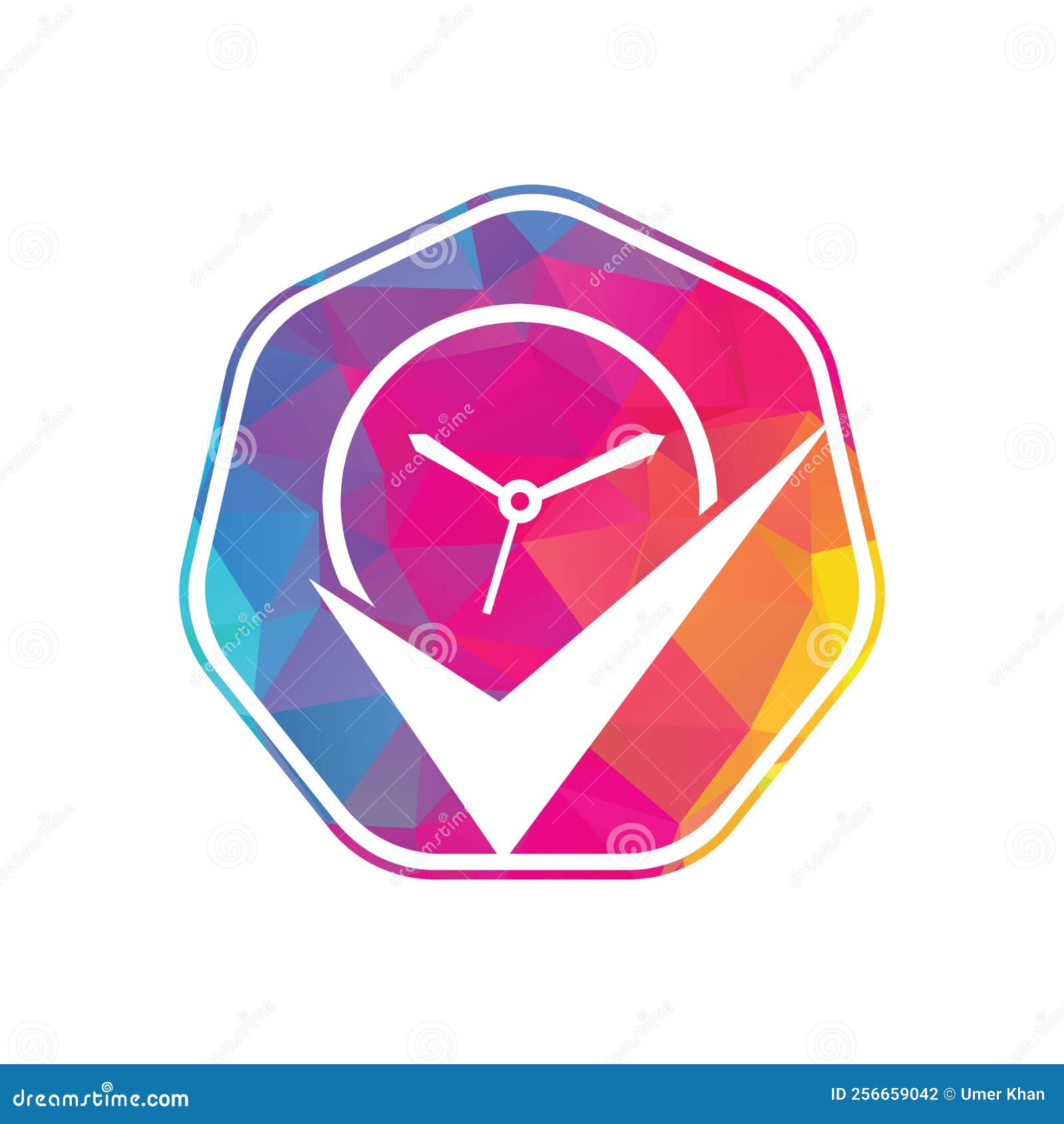 Check Time Logo Design Template. Stock Vector - Illustration of mark ... Check Time Logo Design Template. Stock Vector - Illustration of mark ...