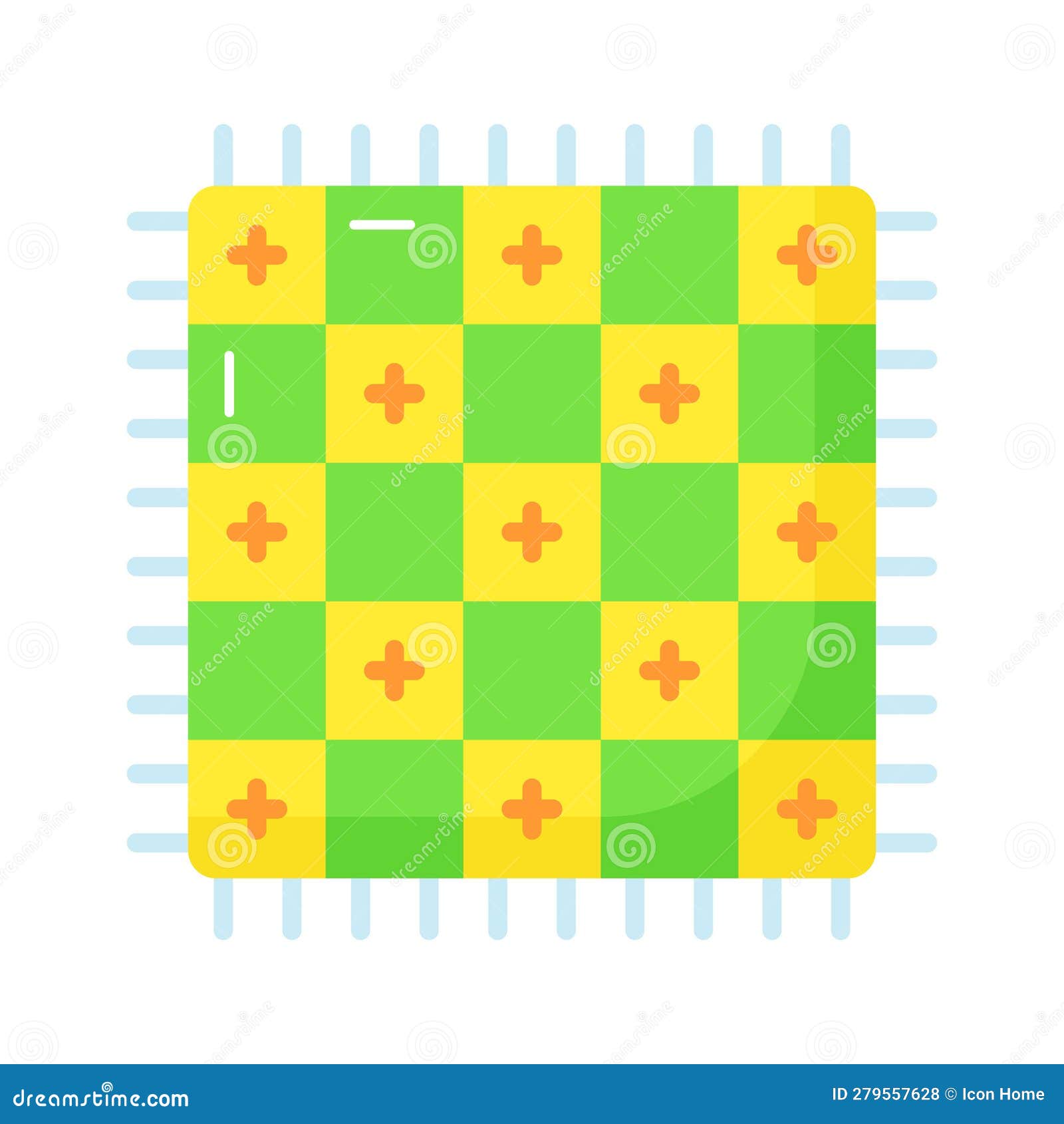 Check this Trendy Vector of House Mat in Editable Style, Isolated on ...