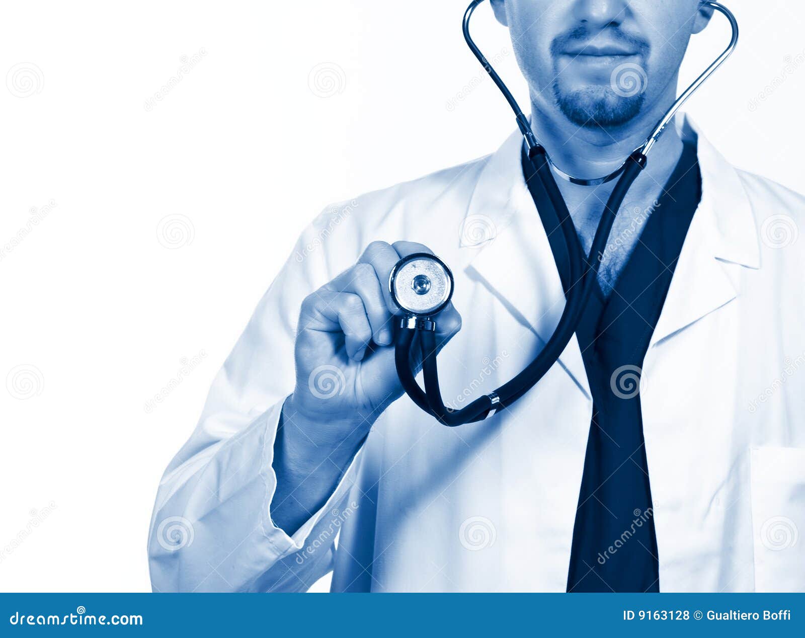 Check up stock photo. Image of male, exam, hospital, isolated - 9163128