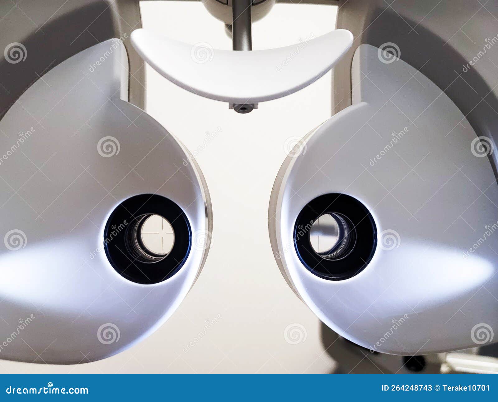 Check Up Eye Example Equipment Pre-Screen Check Up for New Glasses ...