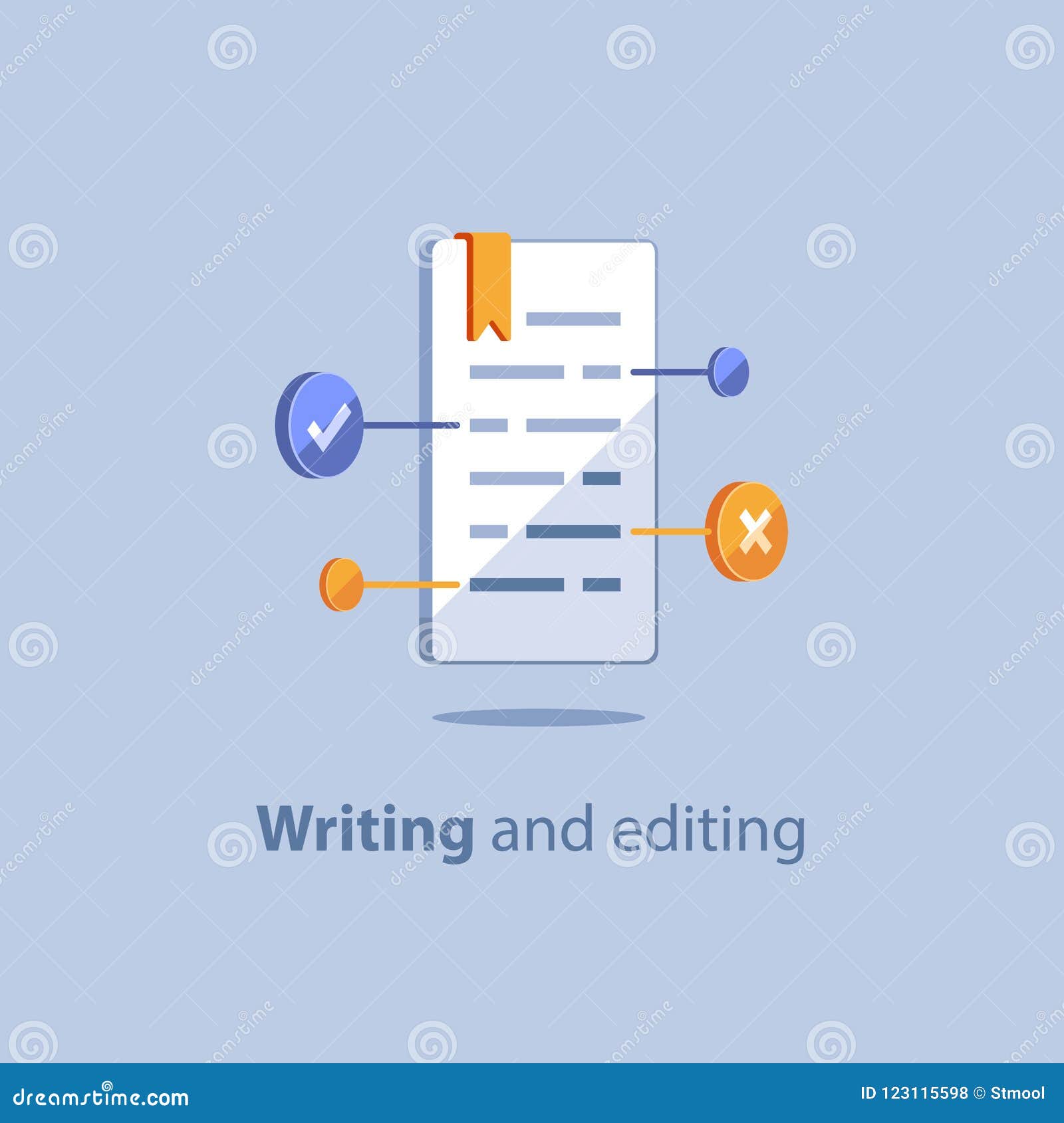 Summary Check Mark Word Cloud Collage, Concept Background Stock ...