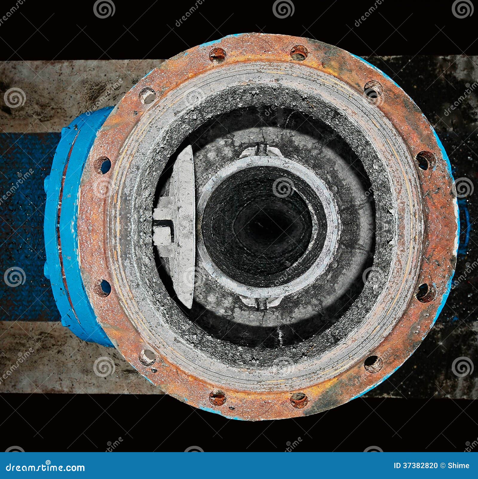 Non Return Valve Compression Fitting Royalty-Free Stock Image ...