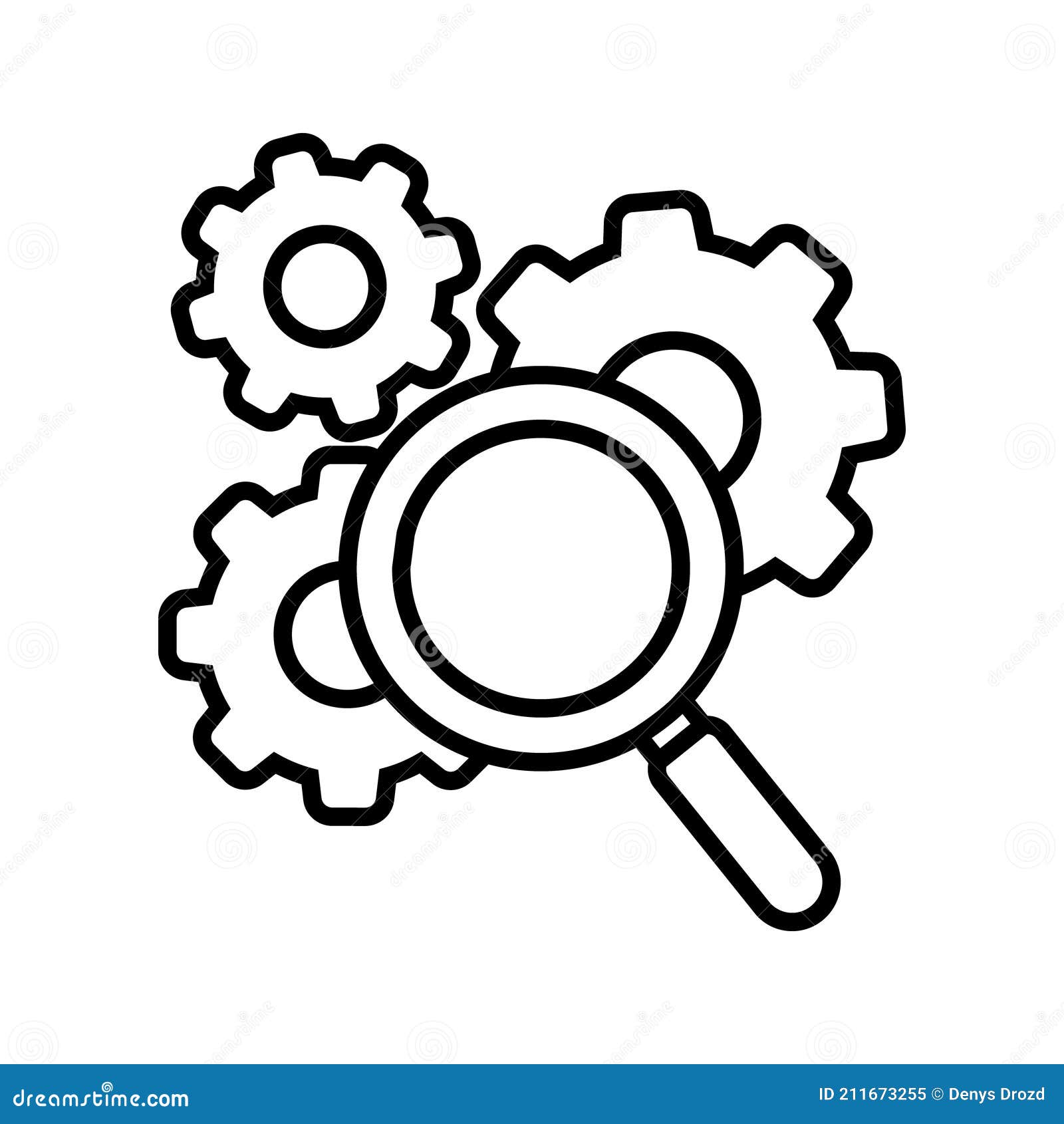 Check Vector Icon Set. Inspection Illustration Sign. Testing Symbol ...