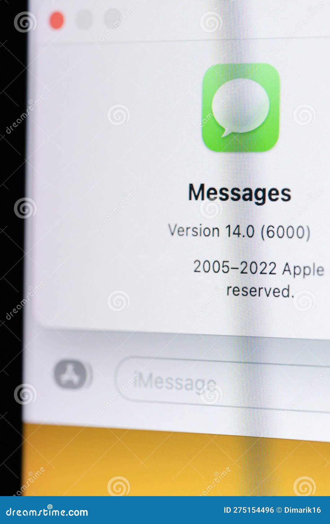 Check version of Imessage editorial photo. Image of technology - 275154496