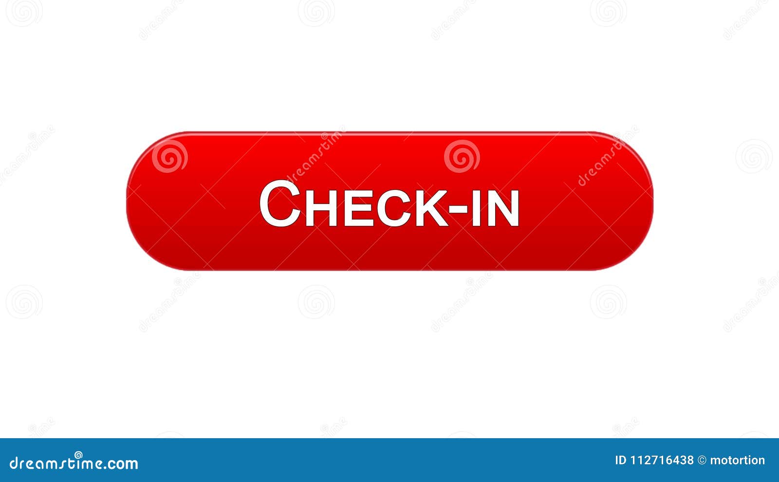 Check-in Web Interface Button Red Color, Online Registration Program ...