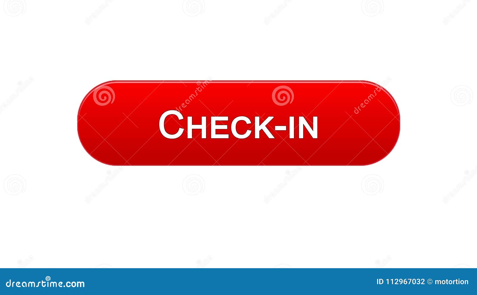 Check-in Web Interface Button Red Color, Online Registration Program ...