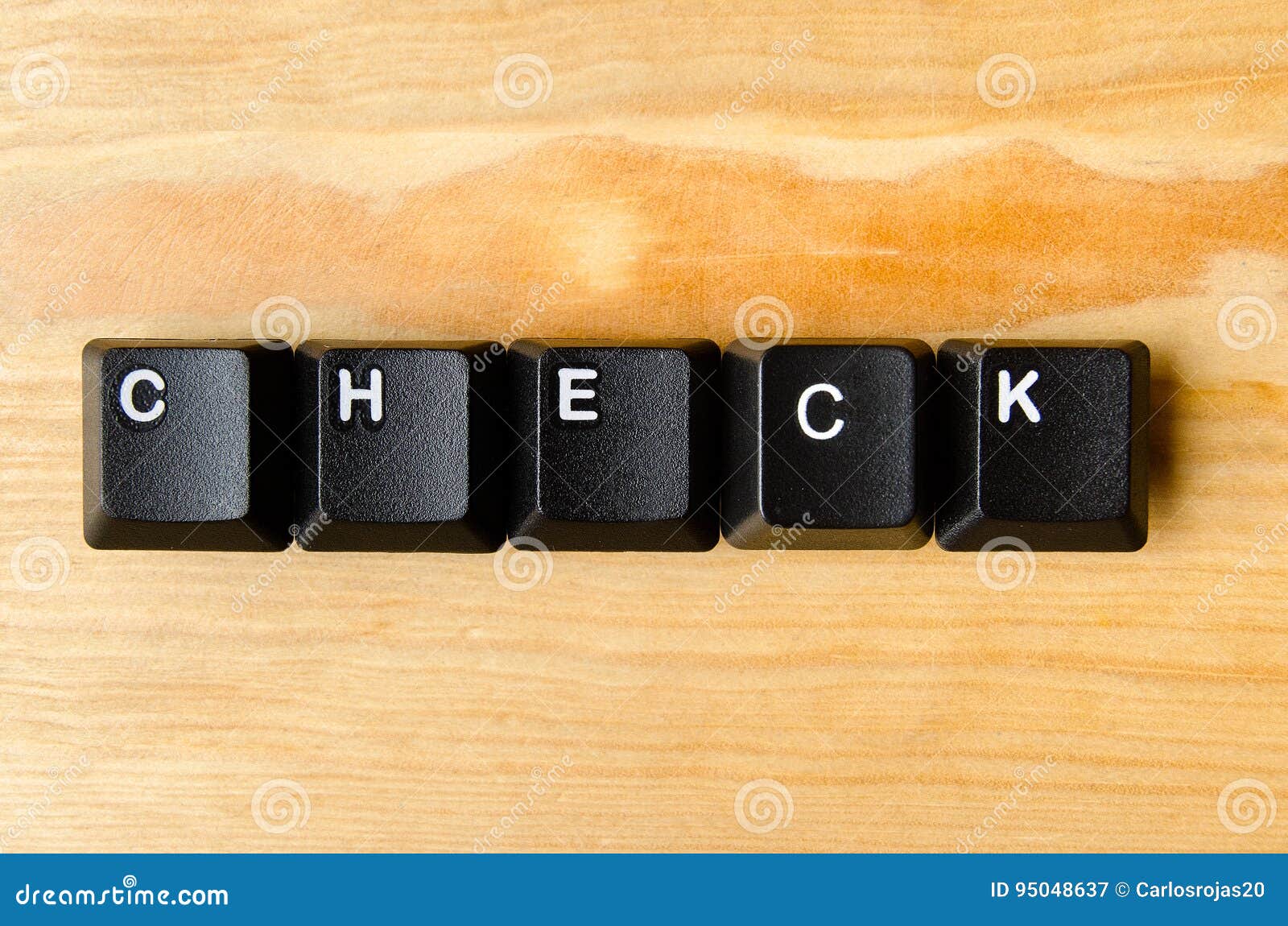 Check word stock image. Image of typography, graphic - 95048637