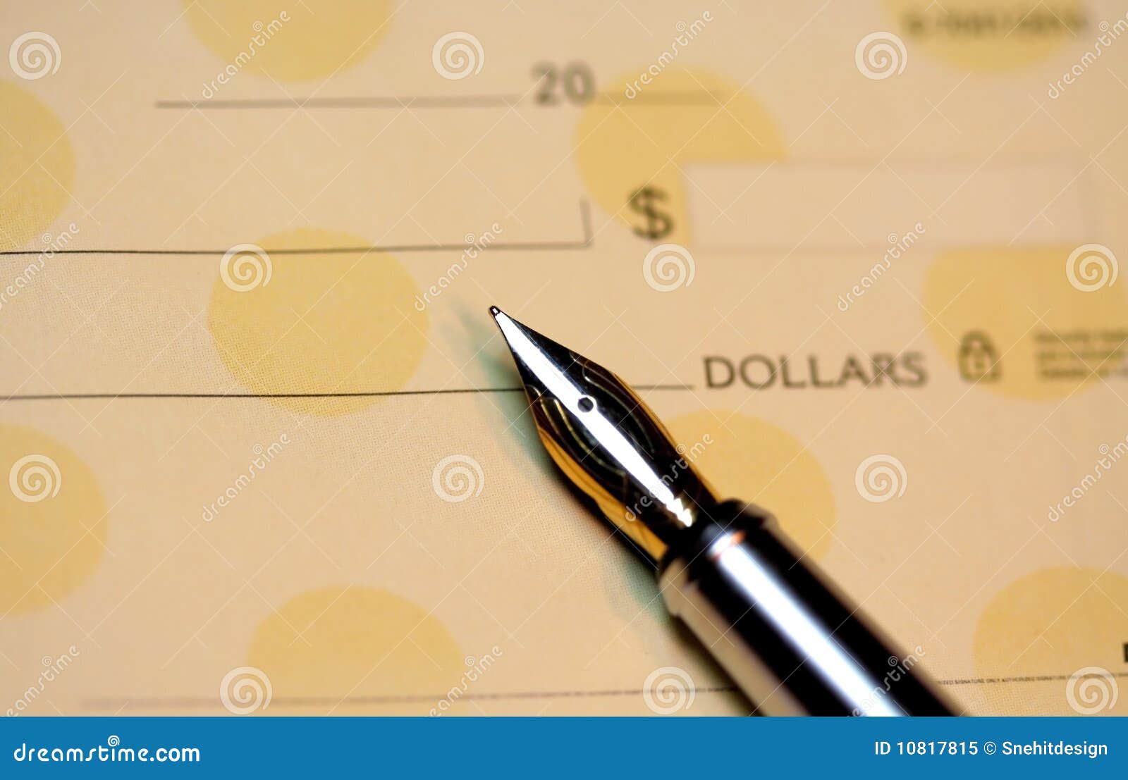 Check writing stock image. Image of hand, commercial - 10817815