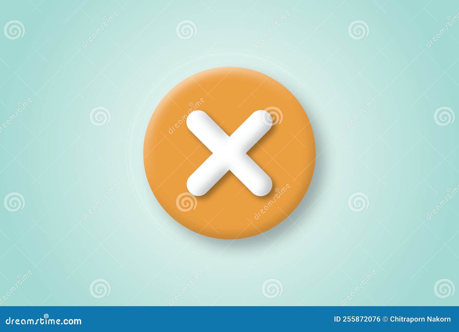 Check And Wrong Icons. Set Of Check Marks. Green Tick, Red Cross Stock ...