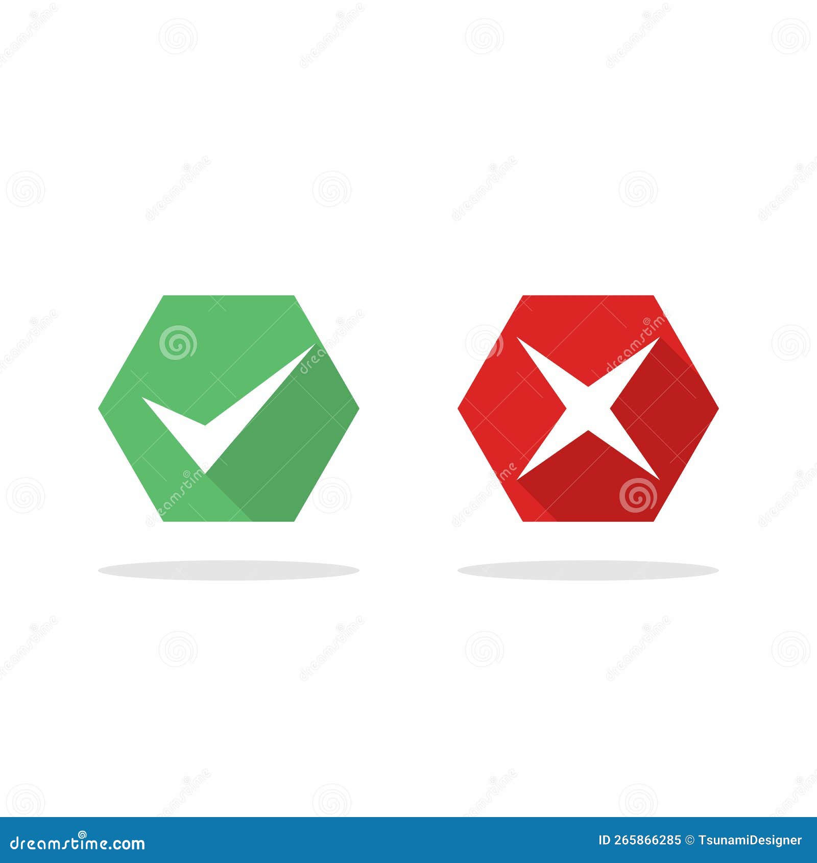Check and Wrong Marks, Tick and Cross Marks, Accepted Rejected ...