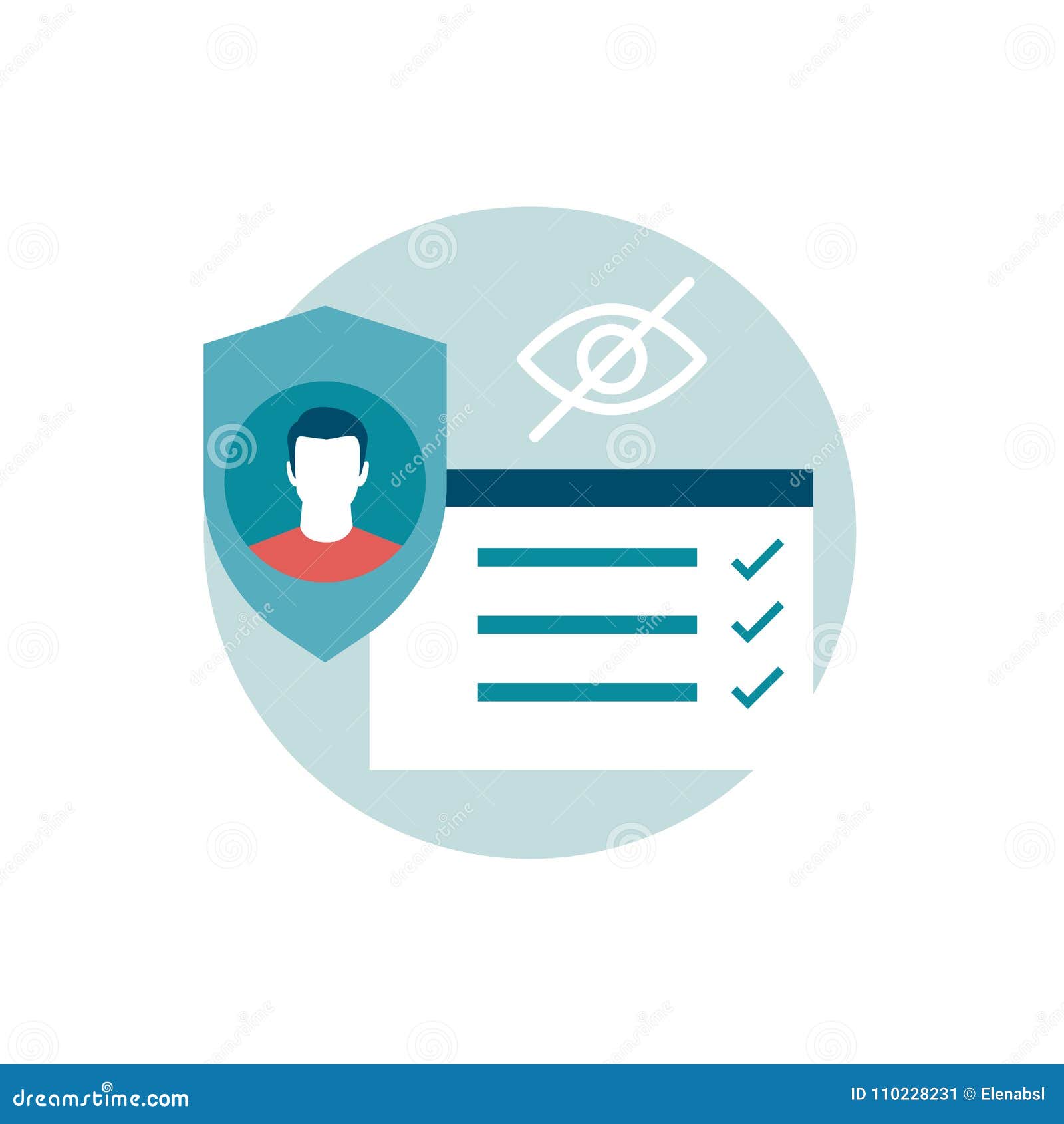 Check Your Privacy Settings Stock Vector - Illustration of control ...