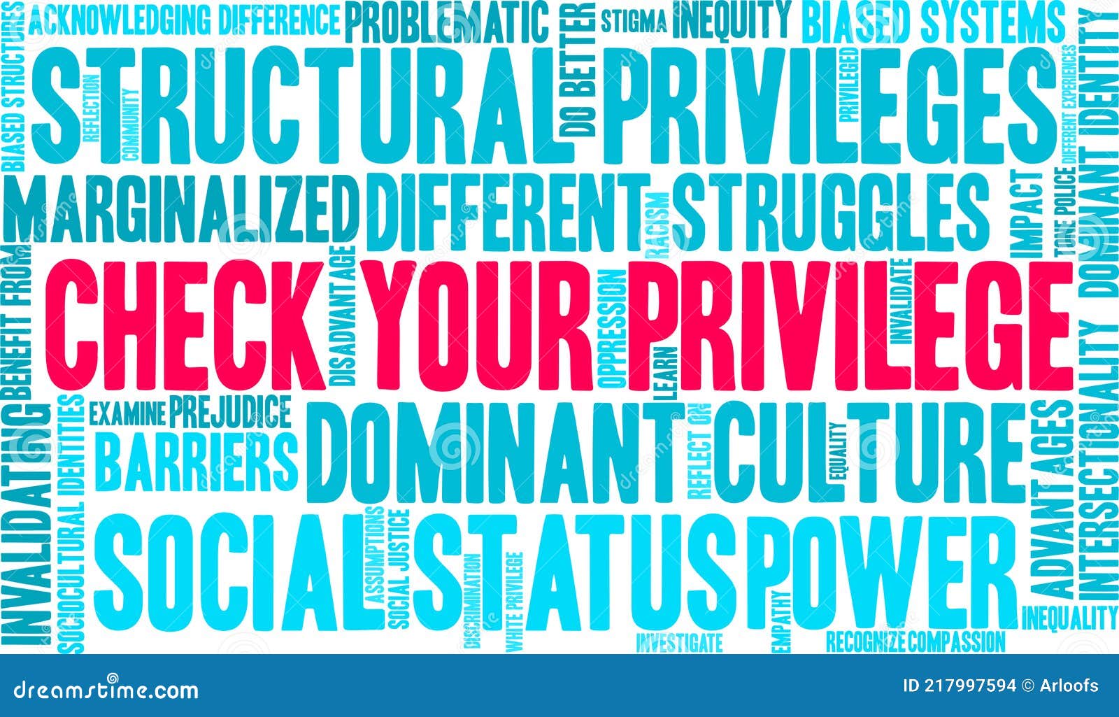 Check Your Privilege Word Cloud Stock Vector - Illustration of ...