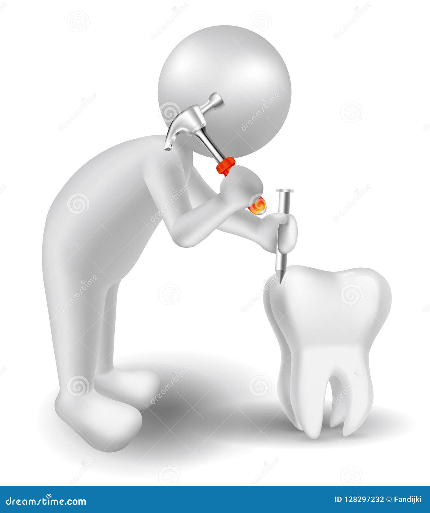 Check your teeth. stock vector. Illustration of idea - 128297232