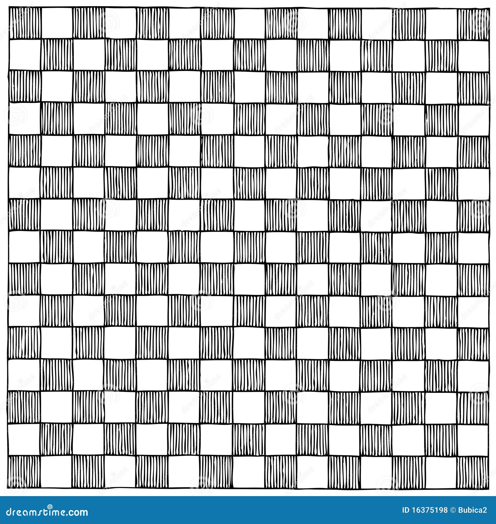 Checkboard drawing stock vector. Illustration of wall - 16375198