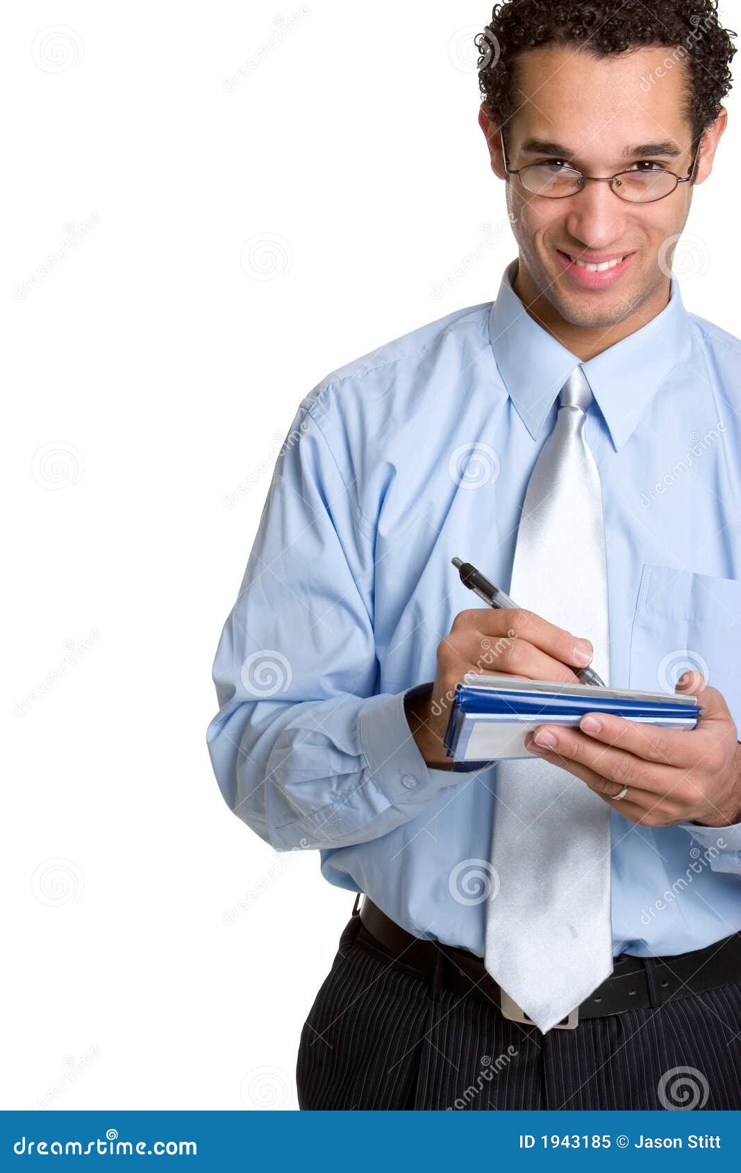 Checkbook Man stock image. Image of smile, white, smiling - 1943185