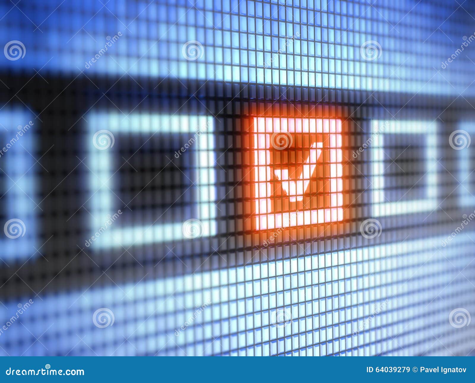 Checkbox stock image. Image of confirm, blue, approve - 64039279