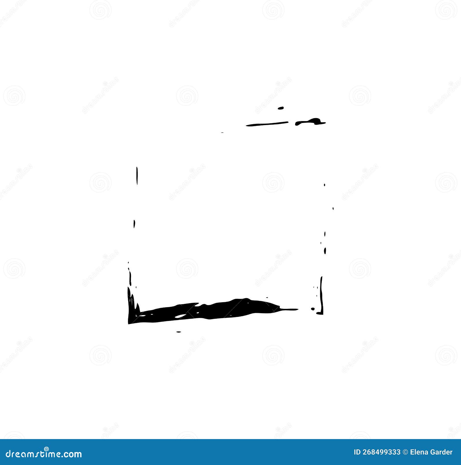 Checkbox. Check Signs V X. Chalk and Brush Checkmarks Set Stock Vector ...