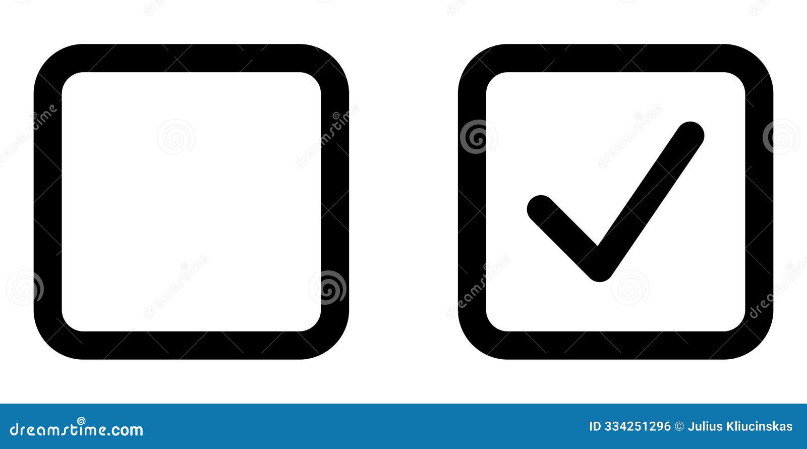 Checkbox with Checked and Unchecked Mark. Blank and Checked Checkbox ... Checkbox with Checked and Unchecked Mark. Blank and Checked Checkbox ...