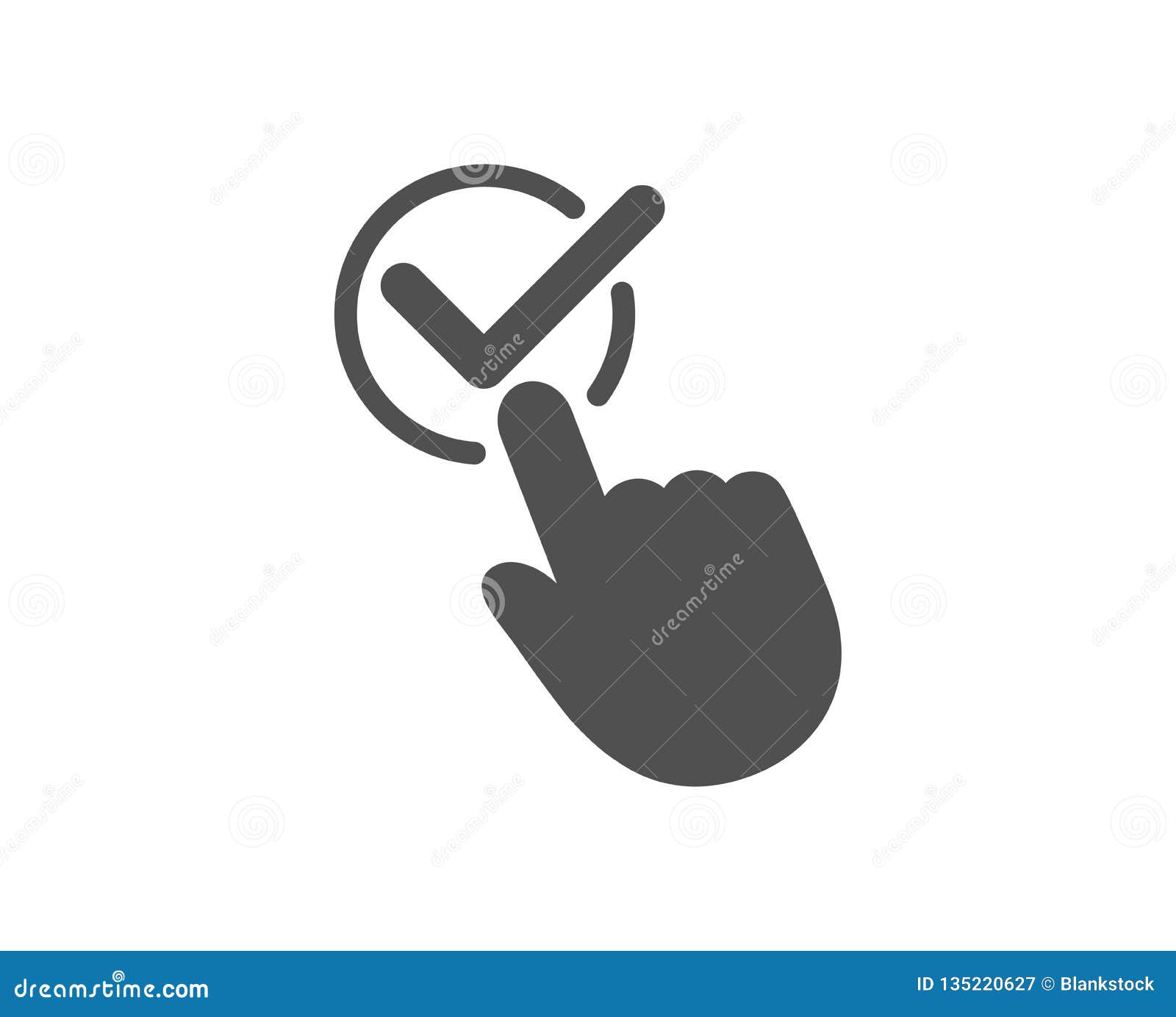 Checkbox Icon. Accepted or Confirmed Sign. Vector Stock Vector ...