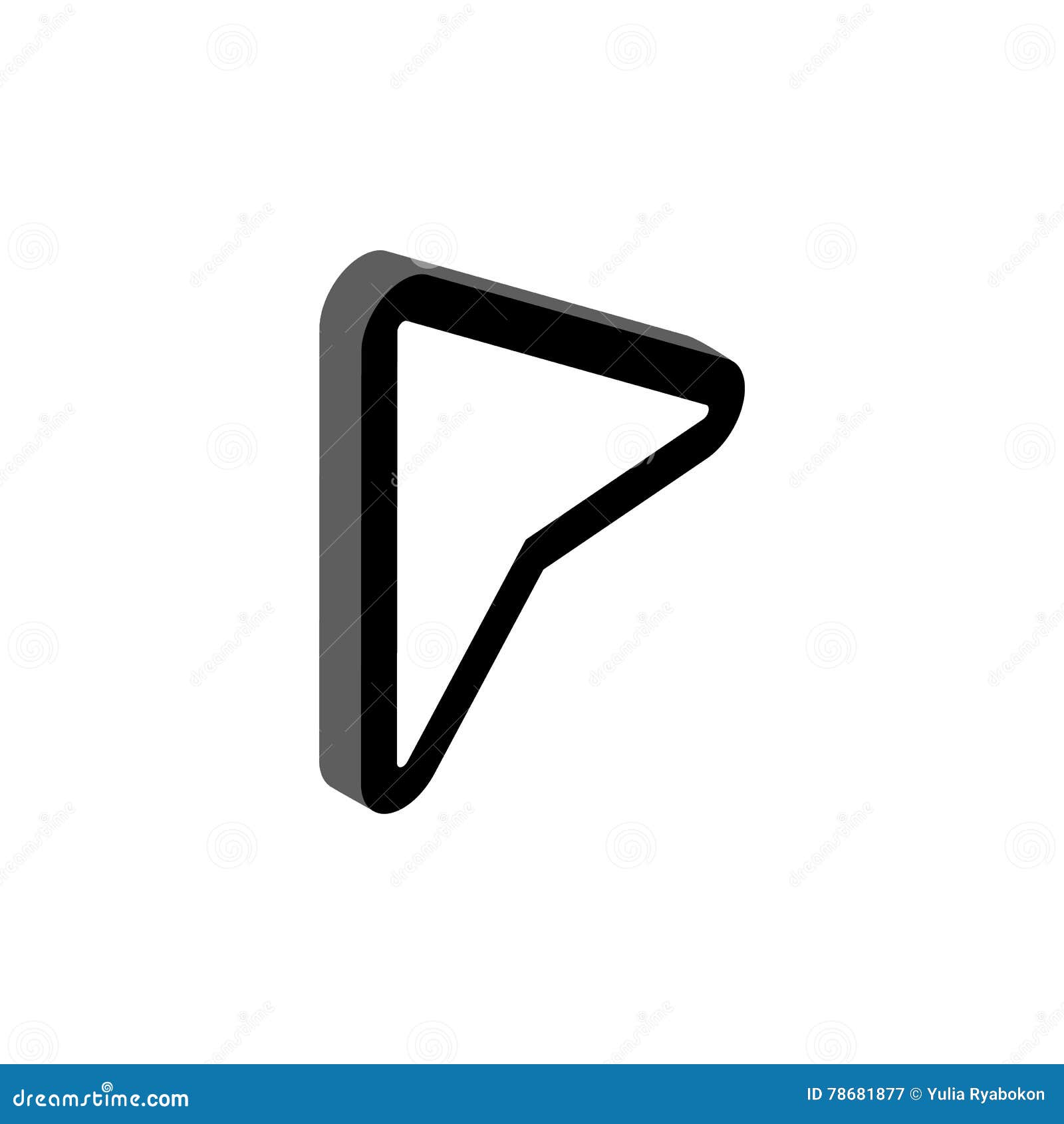 Checkbox Isometric. Checkmark Or Tick Notification. Vector Illustration ...