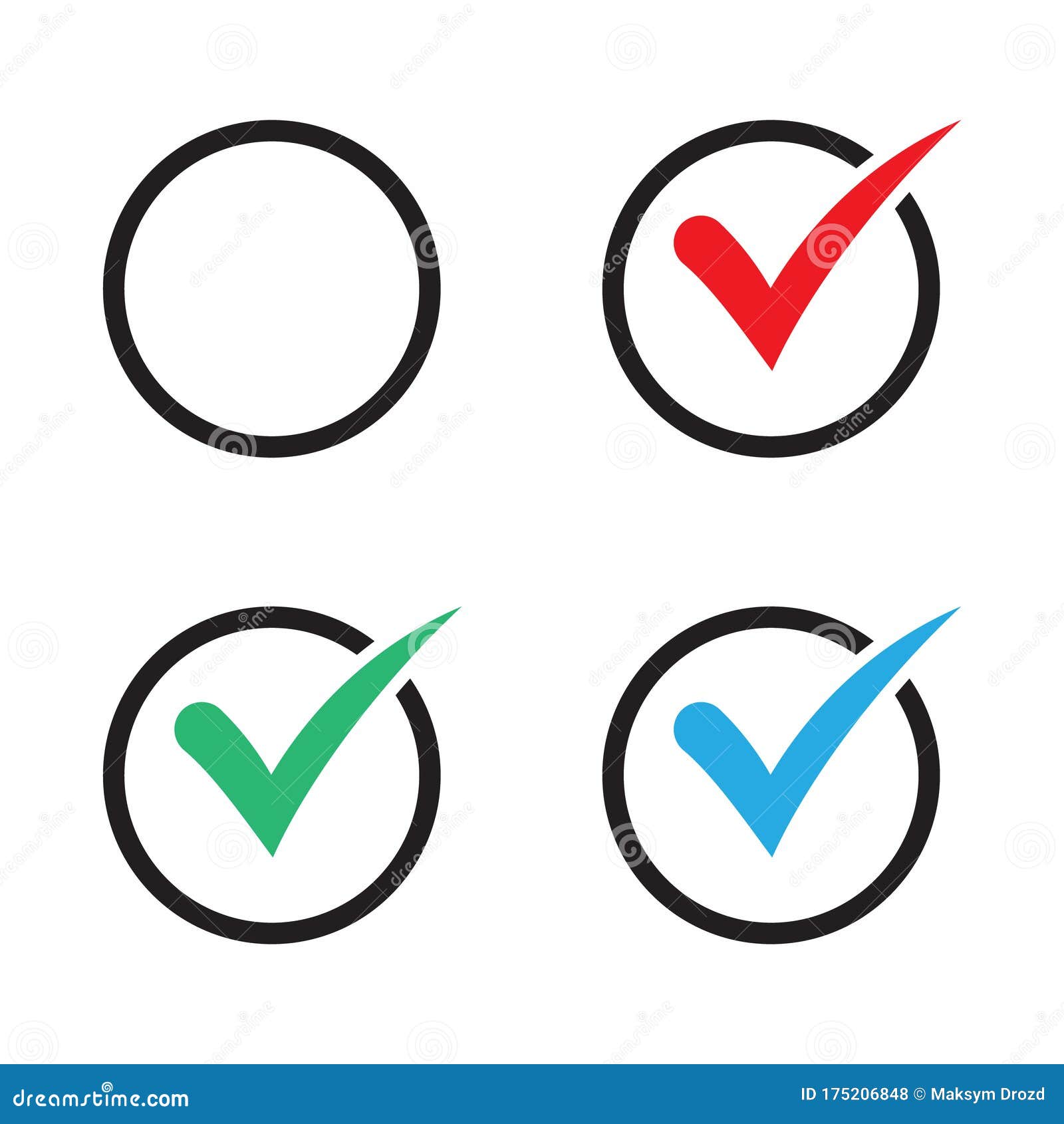 Checkbox Set with Blank and Checked Checkbox Vector Icon. Stock Vector ... Checkbox Set with Blank and Checked Checkbox Vector Icon. Stock Vector ...