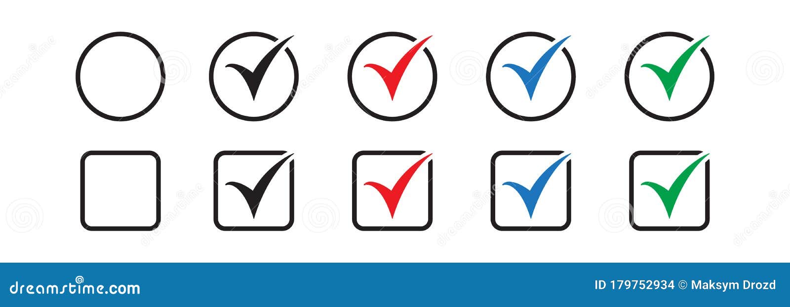 Checkbox Set with Blank and Checked Checkbox Vector Icon. Stock Vector ... Checkbox Set with Blank and Checked Checkbox Vector Icon. Stock Vector ...