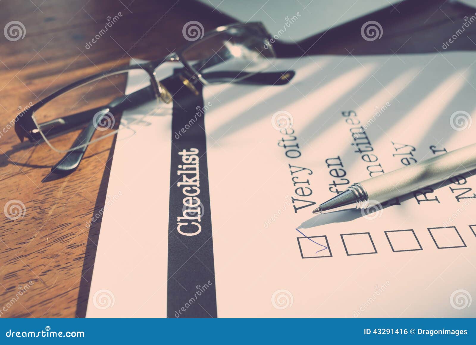 Checkbox stock photo. Image of page, concept, marketing - 43291416