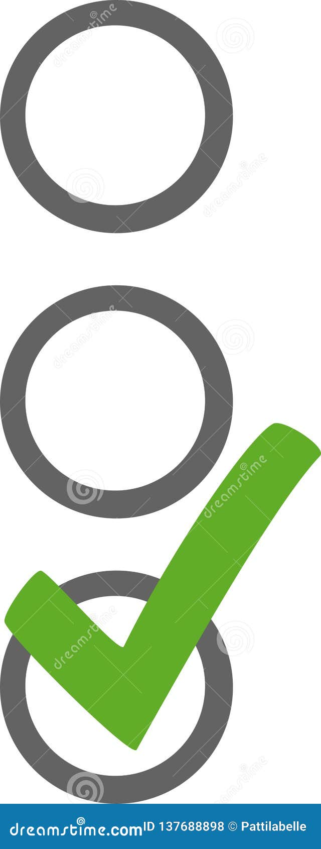 Checkbox vector icon stock vector. Illustration of achieved - 137688898