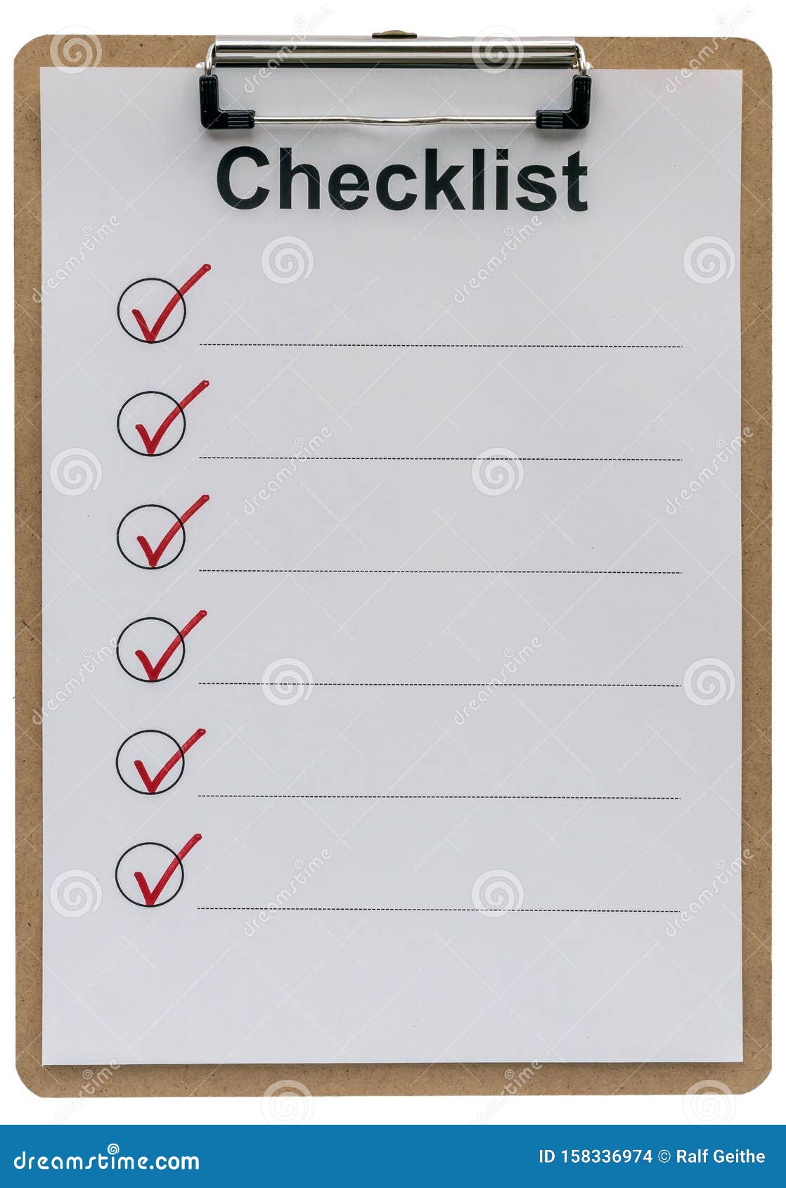 Check List Squares