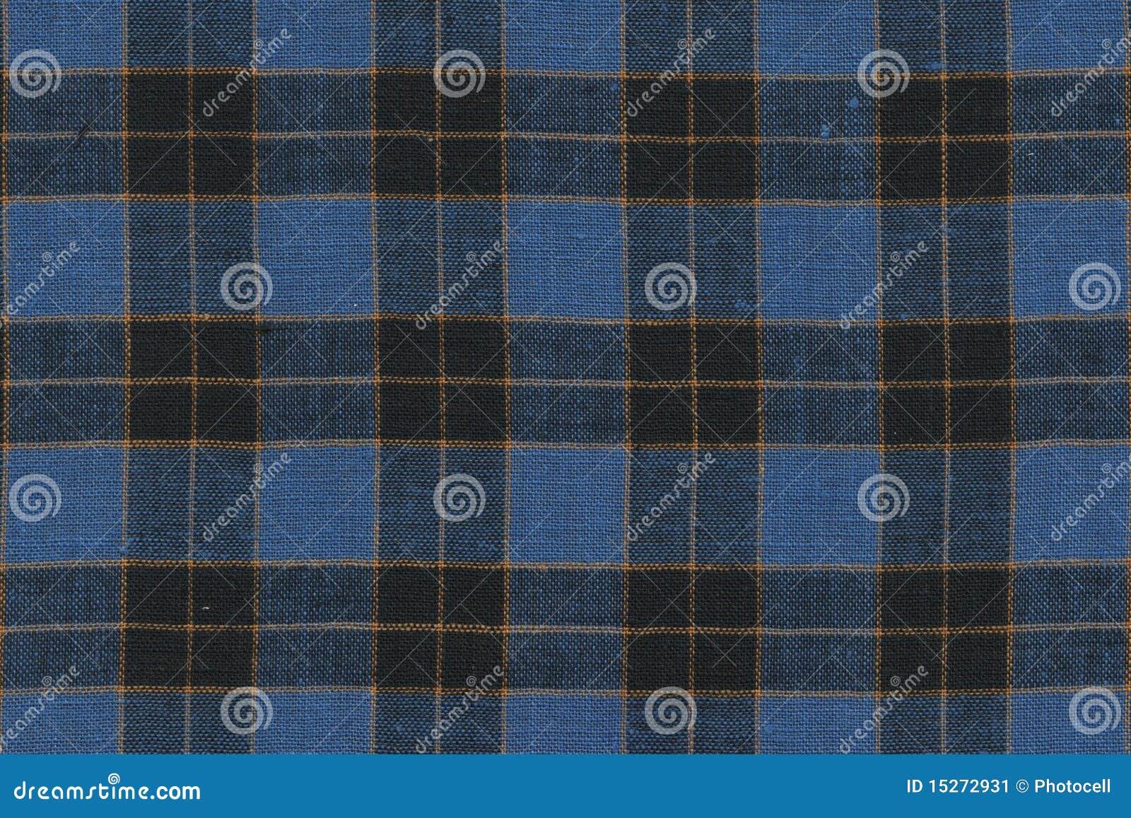 Checked Fabric stock image. Image of abstract, linen - 15272931