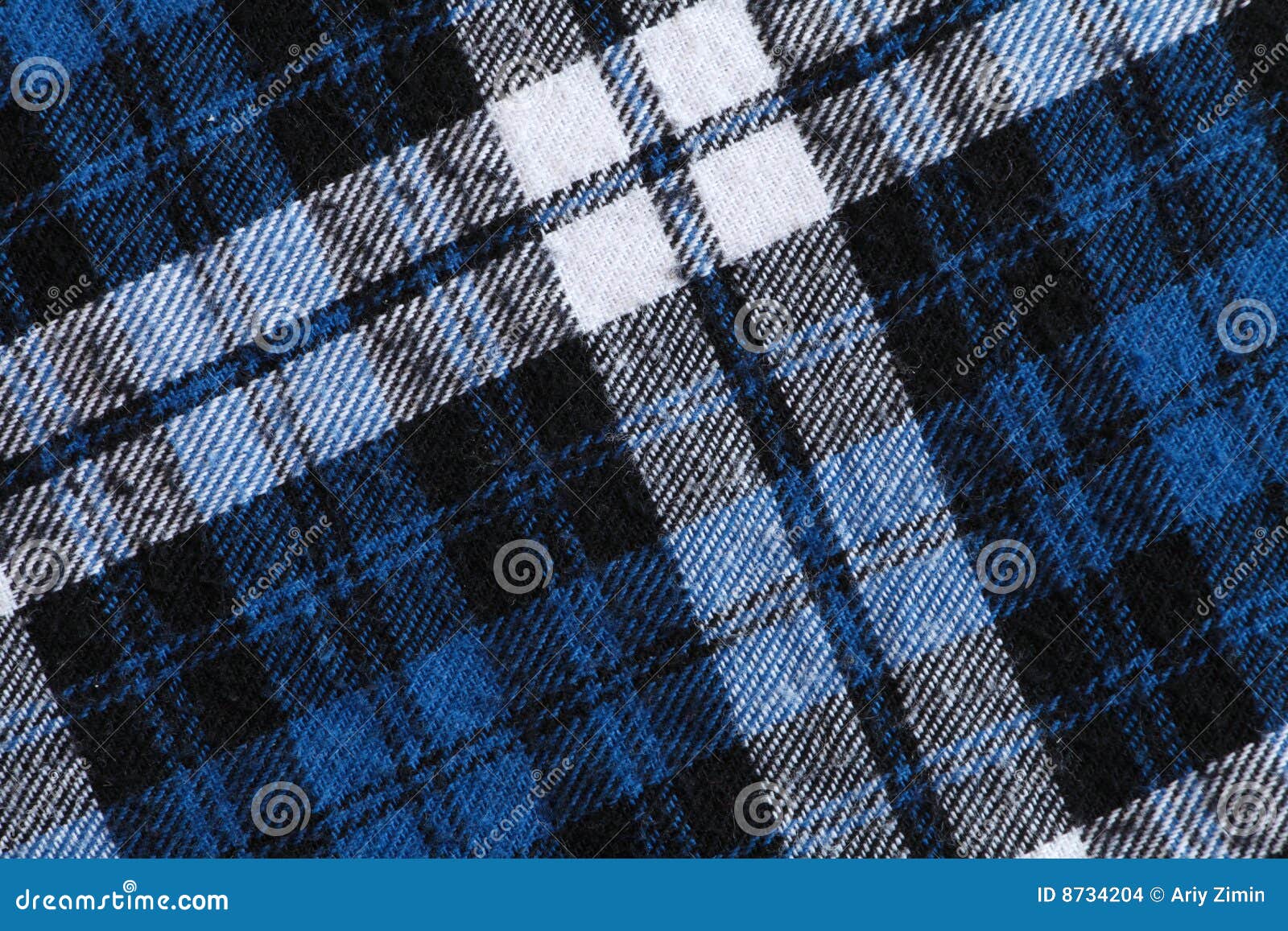 Checked fabric stock photo. Image of fabric, close, soft - 8734204