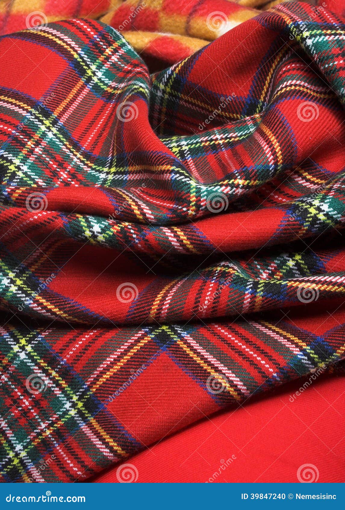 Checked fabric. stock photo. Image of crumpled, concept - 39847240