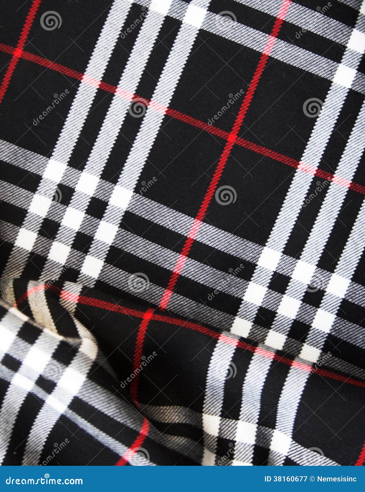 Checked fabric stock image. Image of pattern, crumpled - 38160677