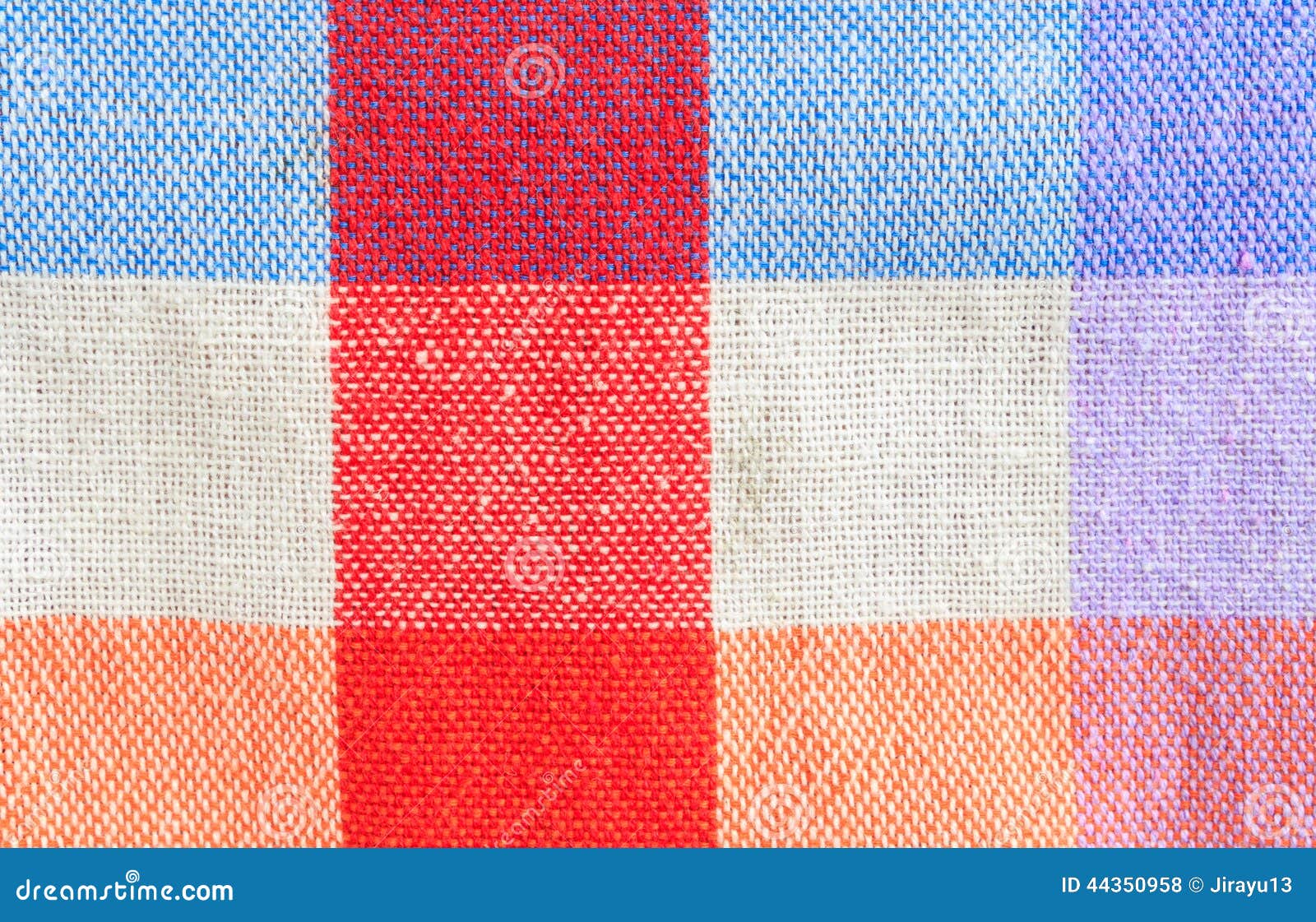 Checked fabric tablecloth stock photo. Image of weave - 44350958
