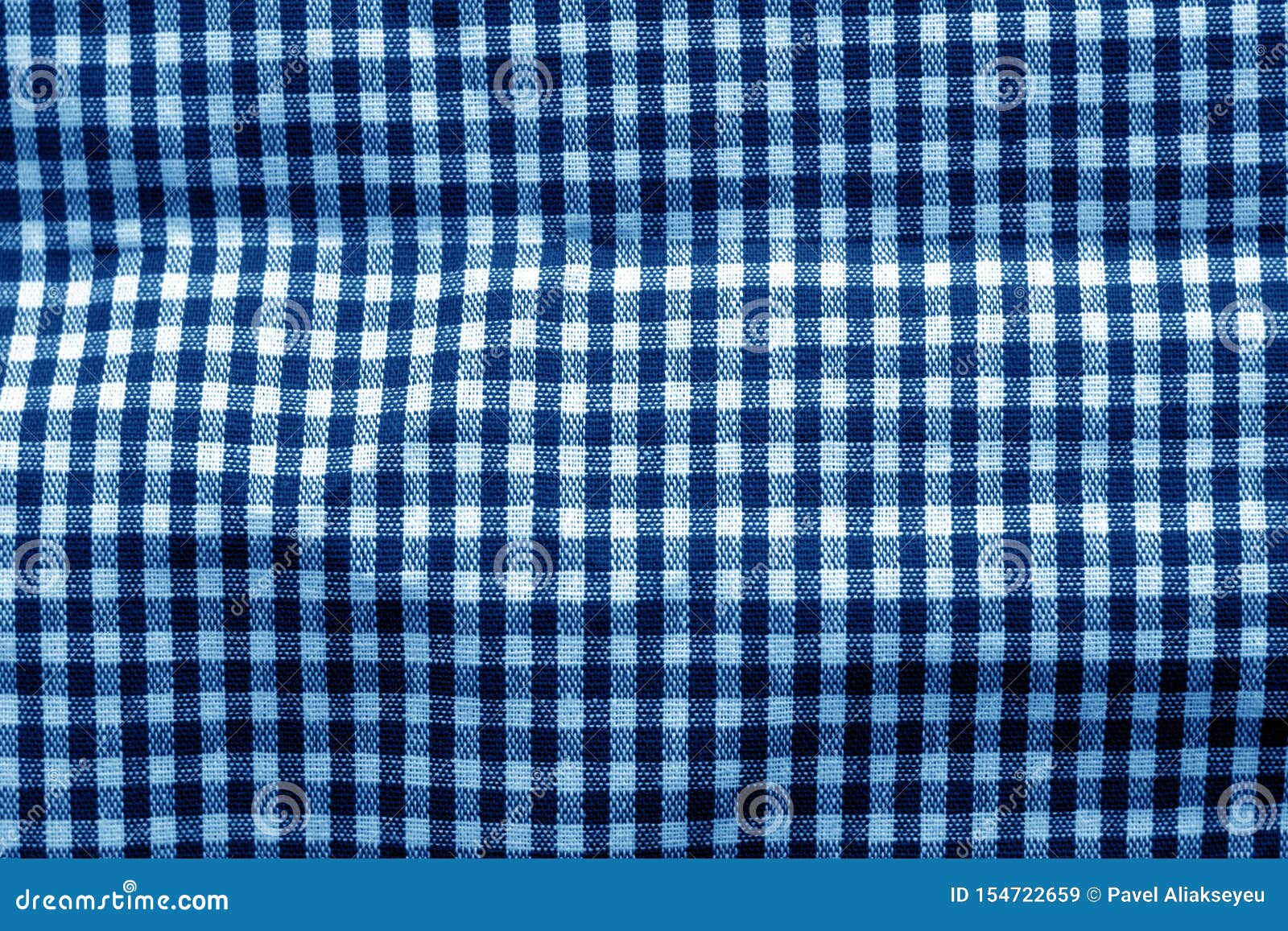 Checked Fabric Texture in Navy Blue Tone Stock Image - Image of elegant ...