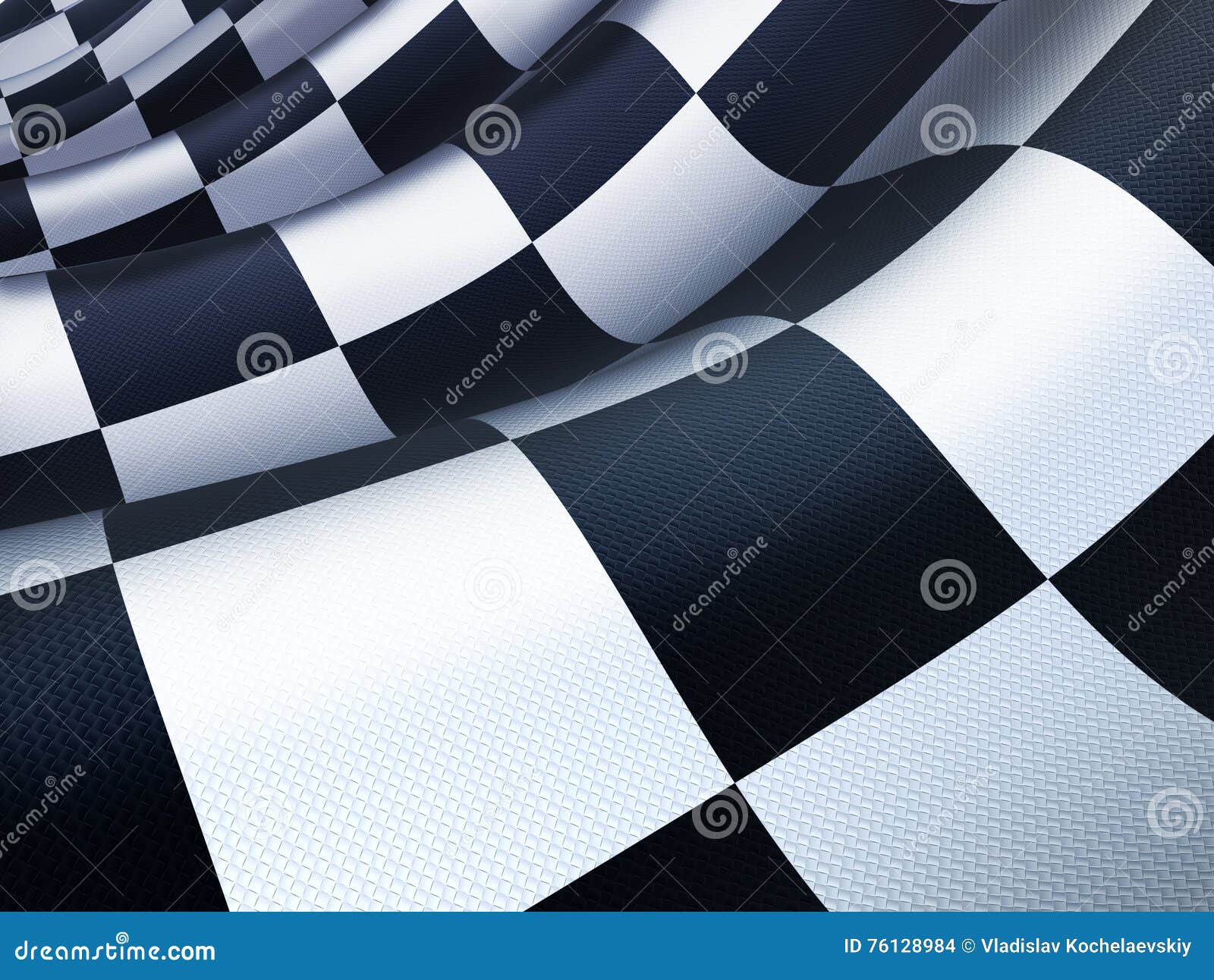 Checked flag wave stock illustration. Illustration of checked - 76128984