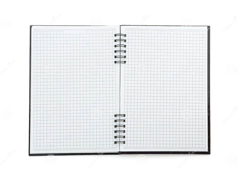 Checked note book paper stock photo. Image of education - 35448030