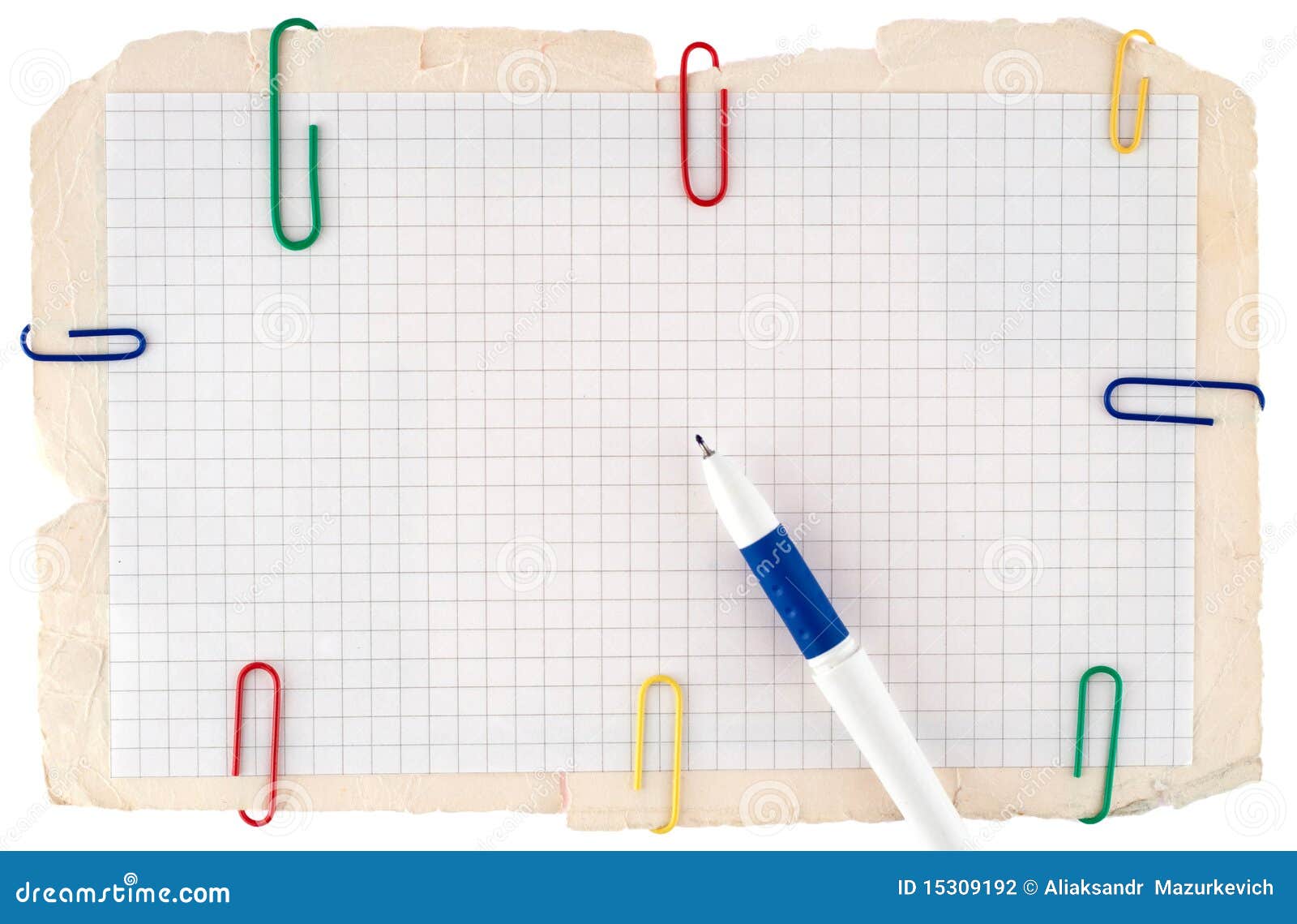 Checked notebook paper stock photo. Image of copybook - 15309192