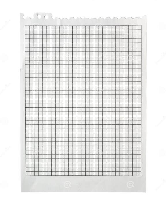 Checked Squared Paper Background Texture Sheet Notebook Blank Page ...