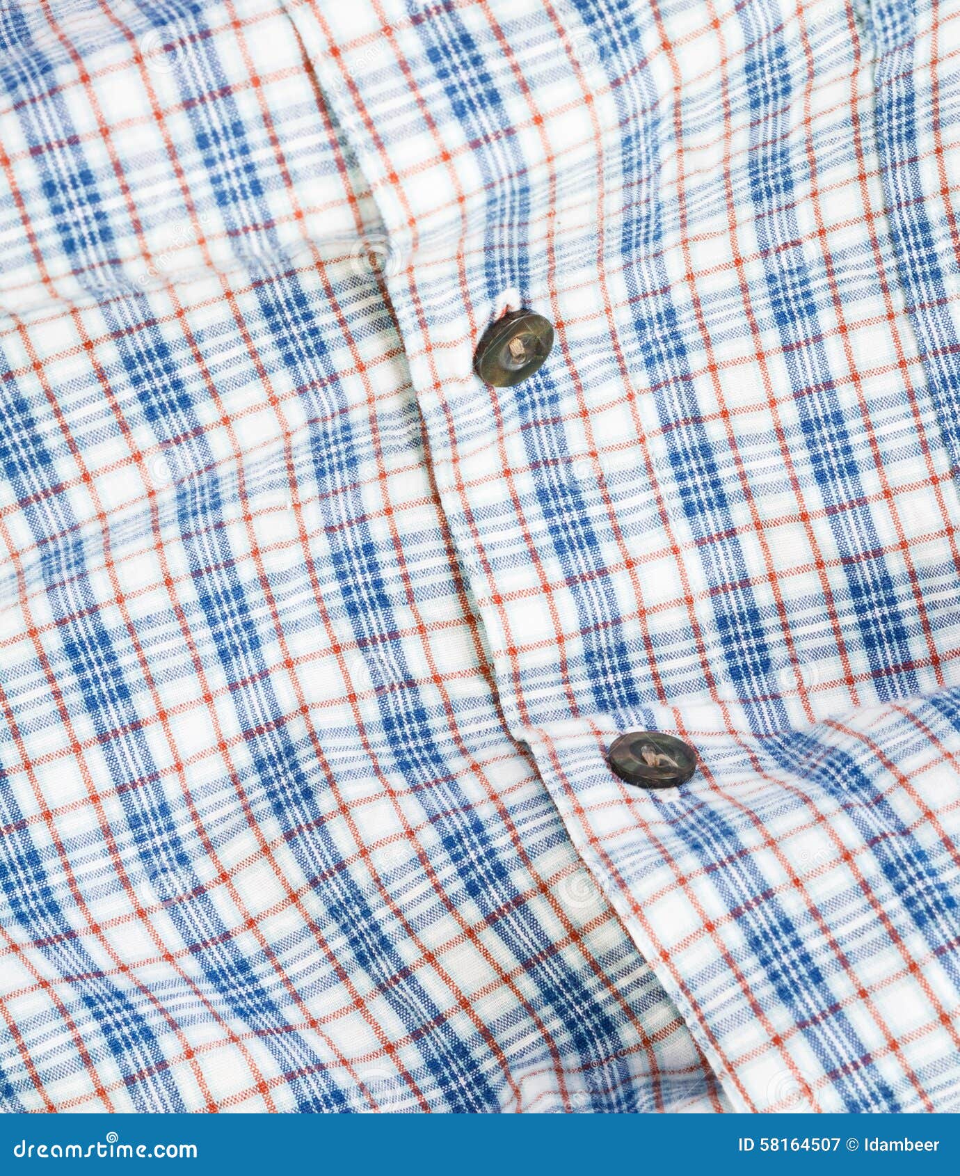 Checked shirt stock image. Image of clothes, pattern - 58164507