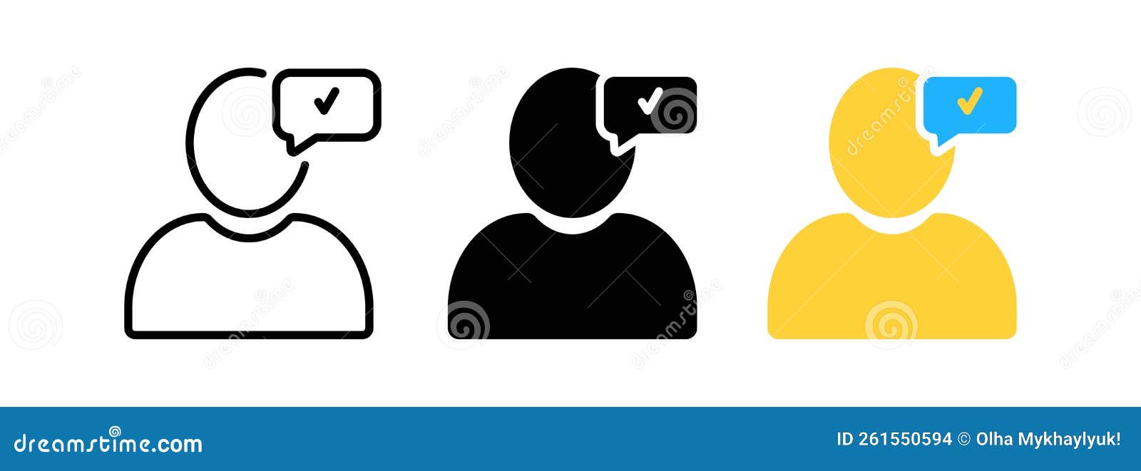 User With Tick Checkmark Line Icon. Human Verification, Authentication ... User With Tick Checkmark Line Icon. Human Verification, Authentication ...