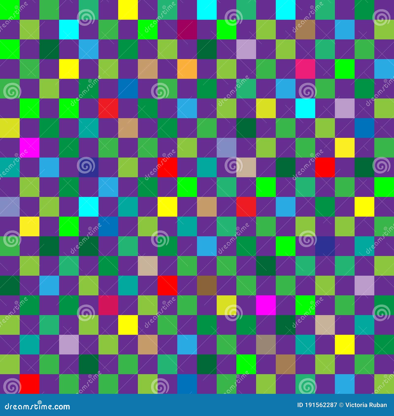 Checker Chess Square Multicolored Abstract Background Stock Vector ...