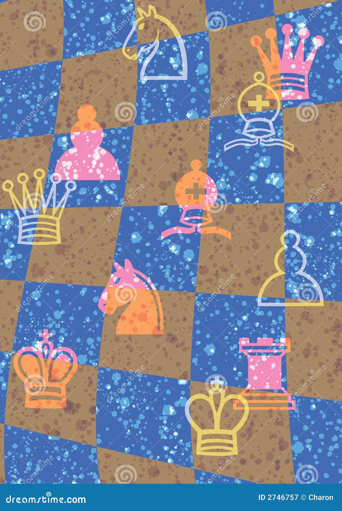 Checker Chessboard Chess Pattern Stock Vector - Illustration of chess ...