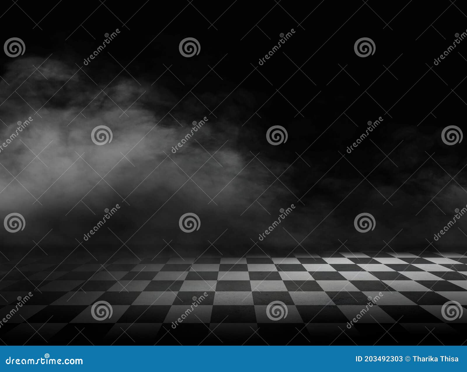 Checker Floor and Wall Pattern Stock Illustration - Illustration of ...