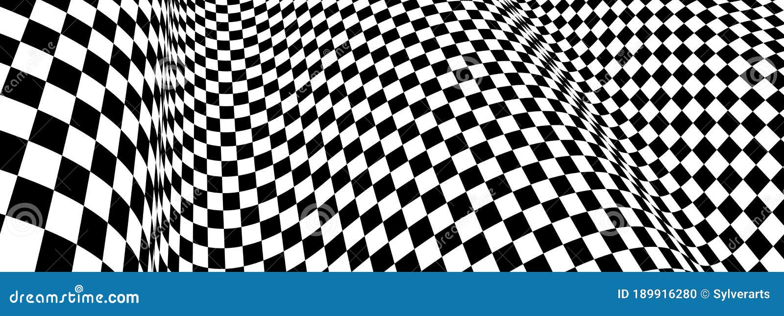 Checker Pattern Mesh in 3d Dimensional Perspective Vector Abstract ...