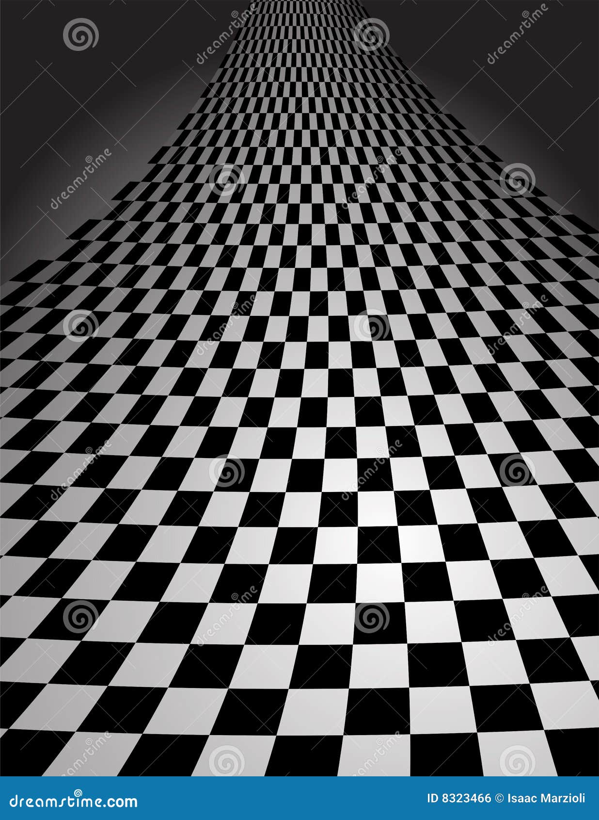 Checker Pattern In Perspective - Vector Illustrati | CartoonDealer.com ...