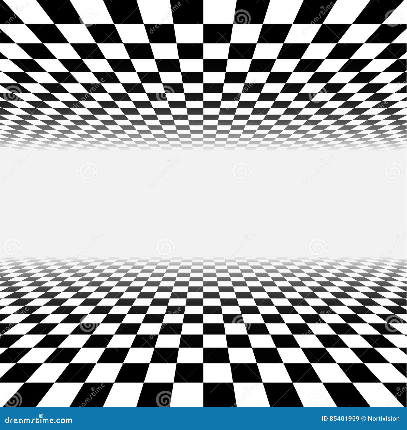 Checker perspective grid stock vector. Illustration of abstract - 85401959