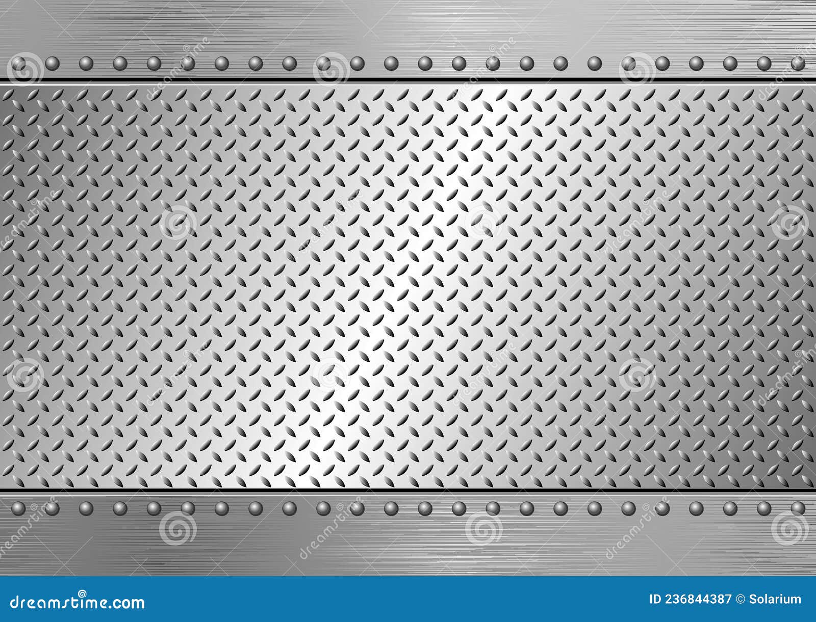 Checker plate stock vector. Illustration of metal, design - 236844387