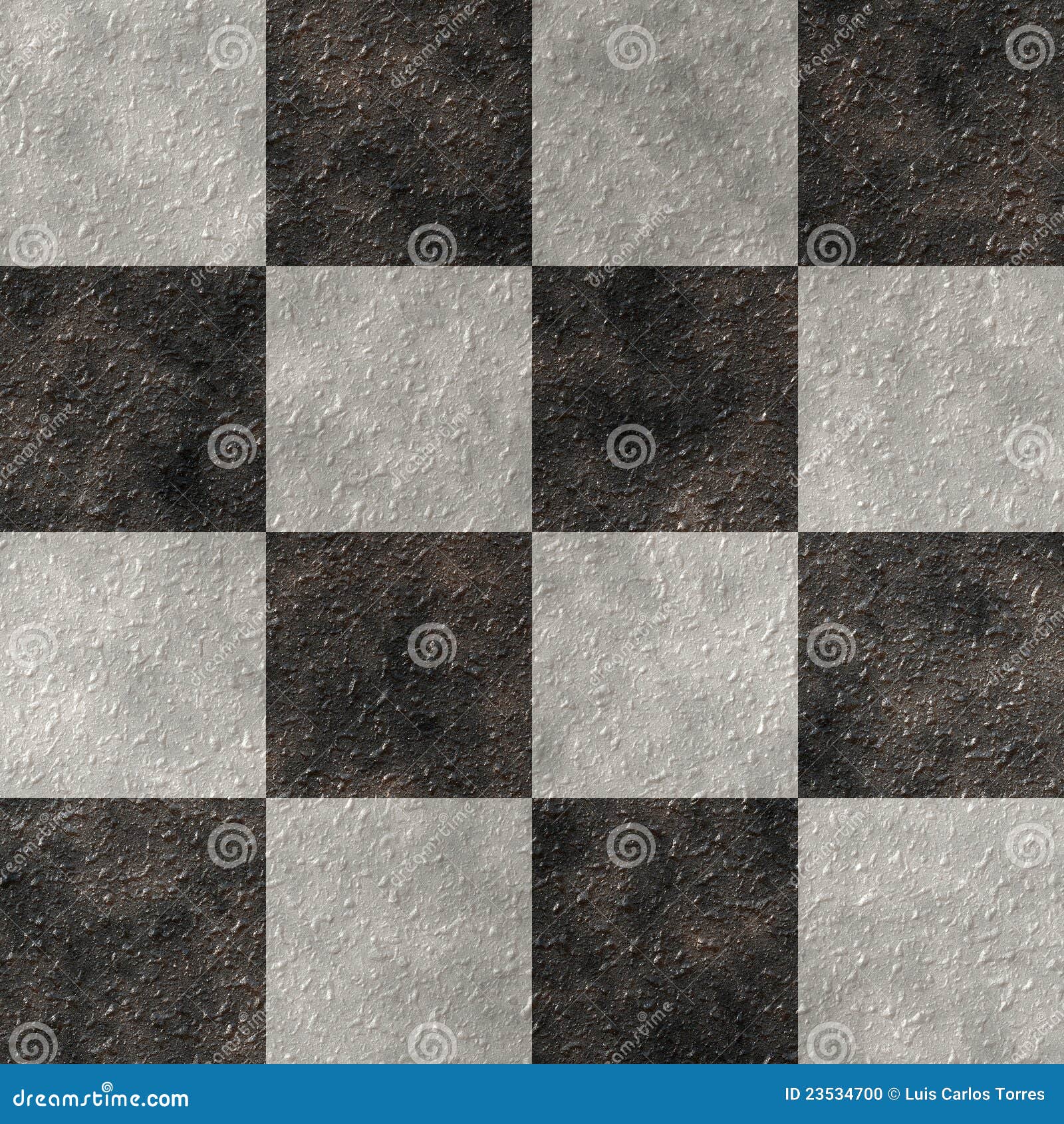 Checker Stone (Seamless Texture) Stock Photo - Image of checker, square ...